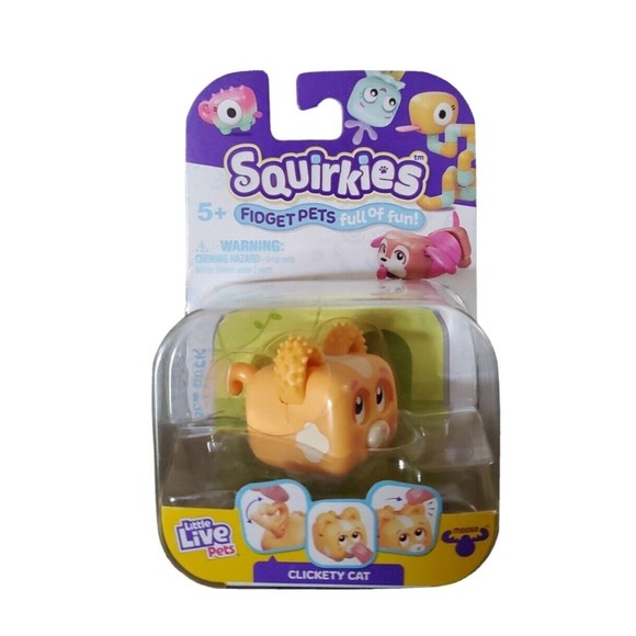 Toys | Little Live Pets Squirkies Clickety Cat Fidget 222 New | Poshmark